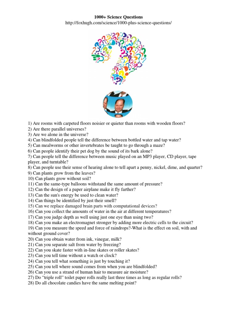 1000+ Science Questions | PDF | Ice | Soil