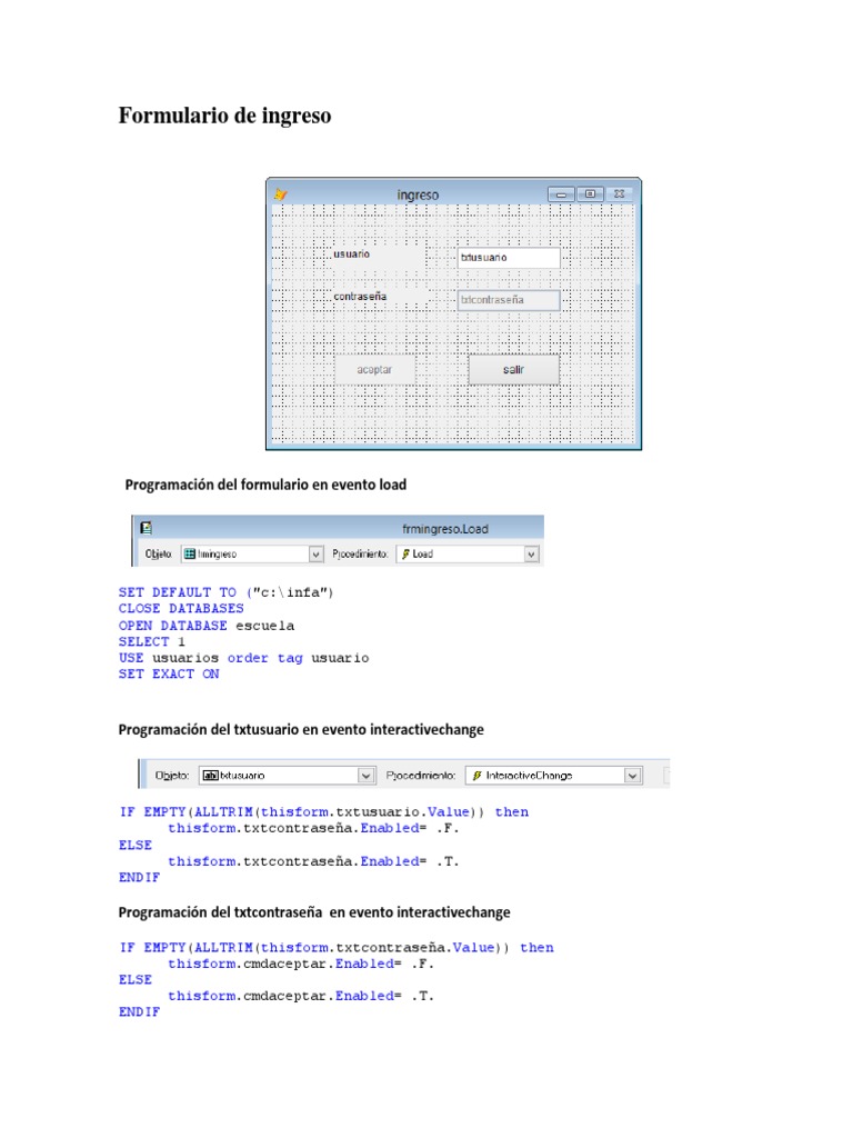 guia de visual foxpro 9.0 | Tabla (base de datos) | Comillas