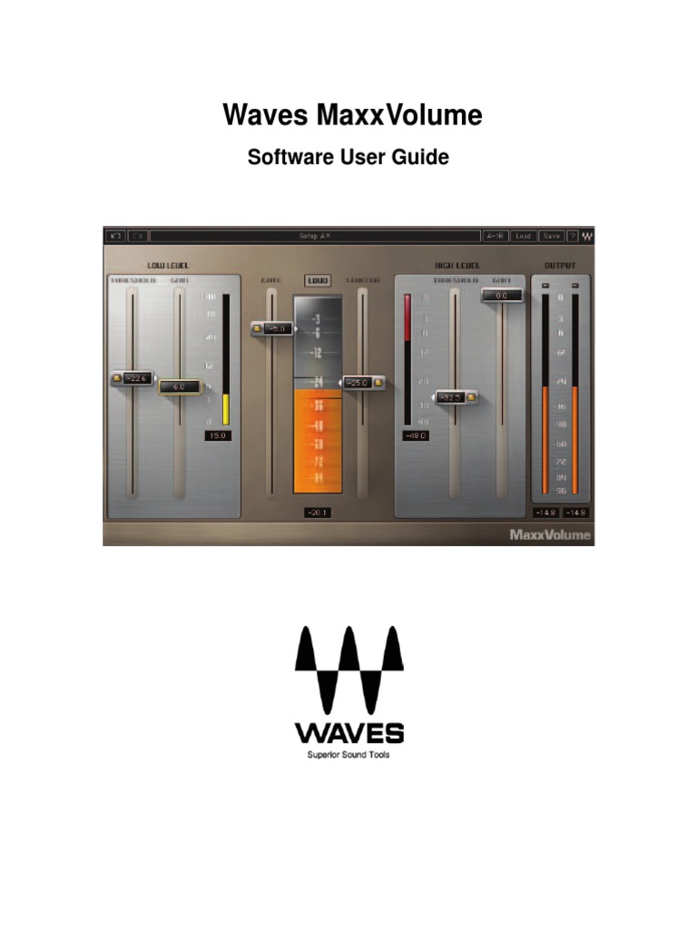 Maximizing Dynamics: A Guide to Waves MaxxVolume Software | PDF | Audio ...