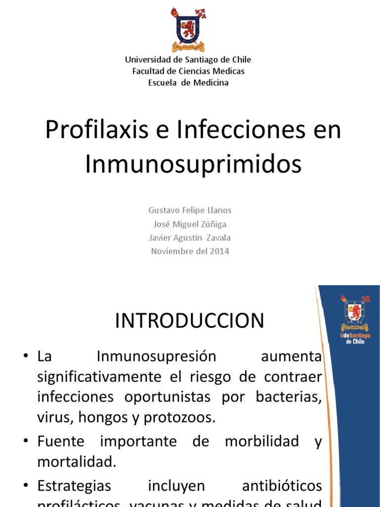 Profilaxis IO | PDF | VIH / SIDA | Tuberculosis