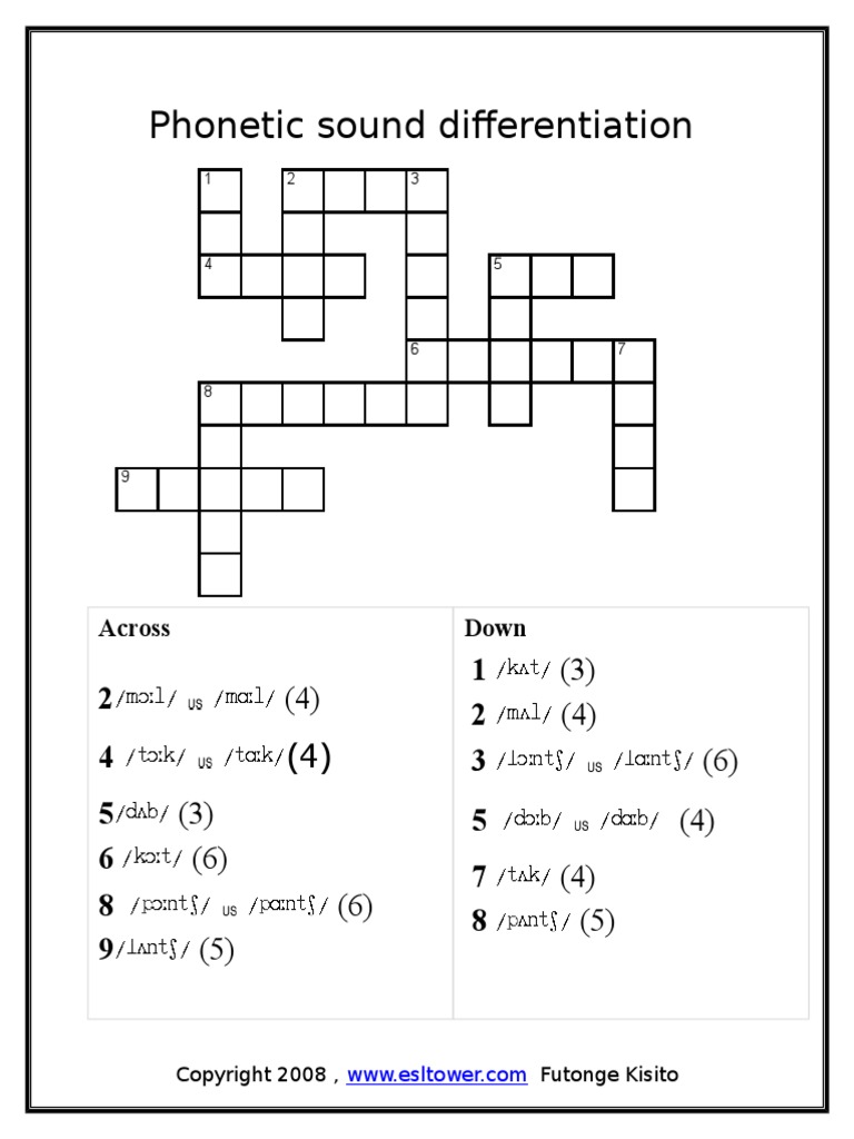 Phonetic Sound Differentiation | PDF