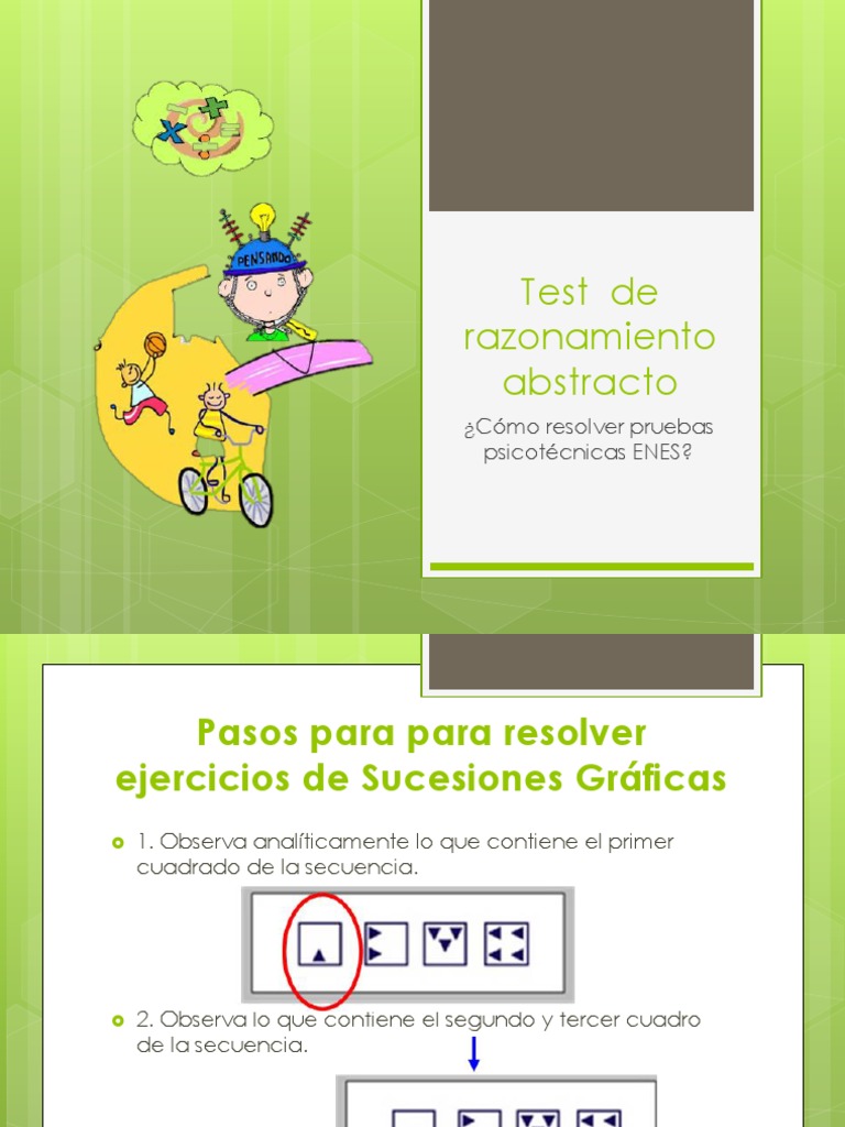 Test de Razonamiento Abstracto 1 | PDF