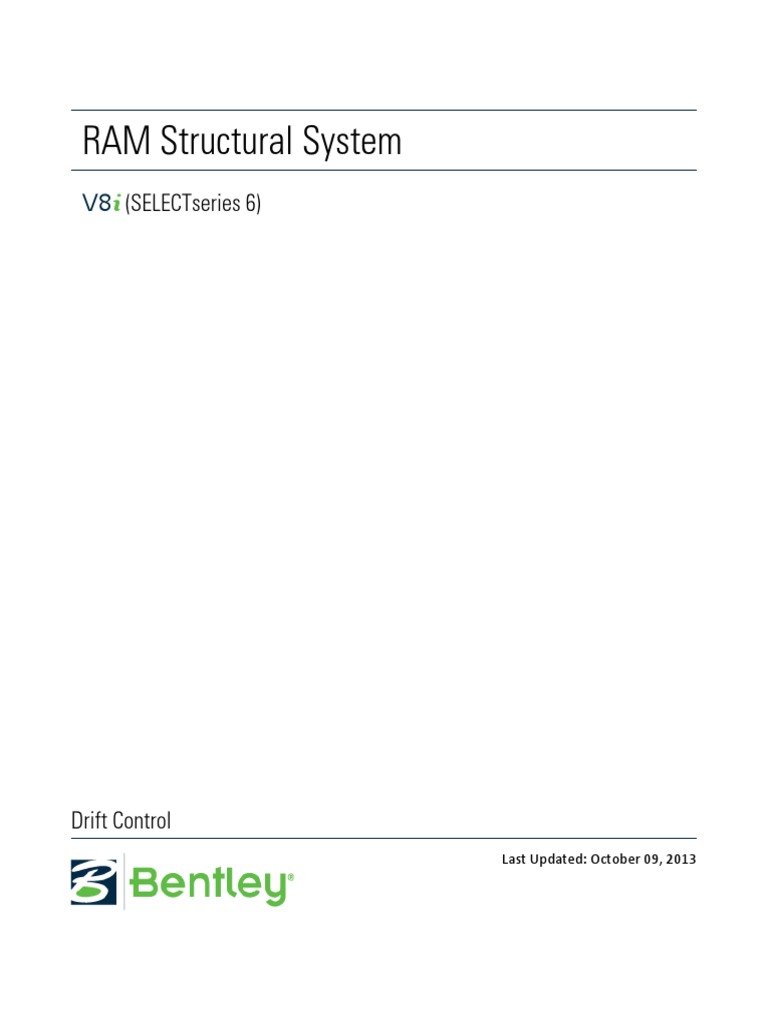 Ram Frame Drift Control | PDF | Beam (Structure) | Bending