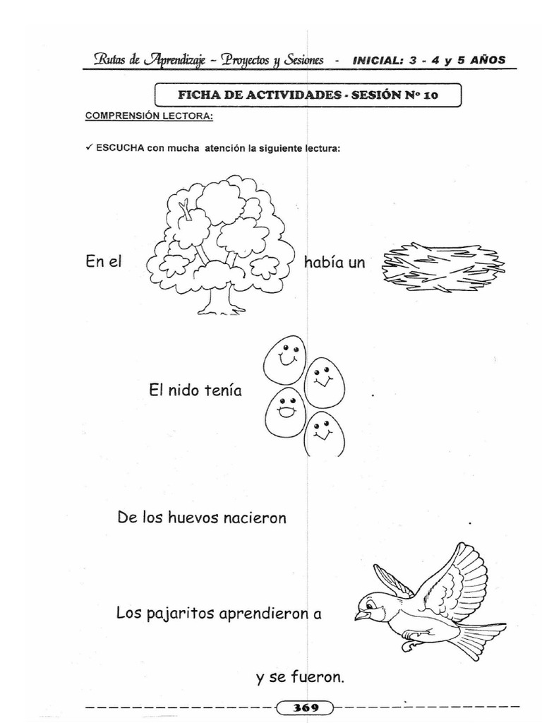 1 Comprension Lectora El Arbol | PDF