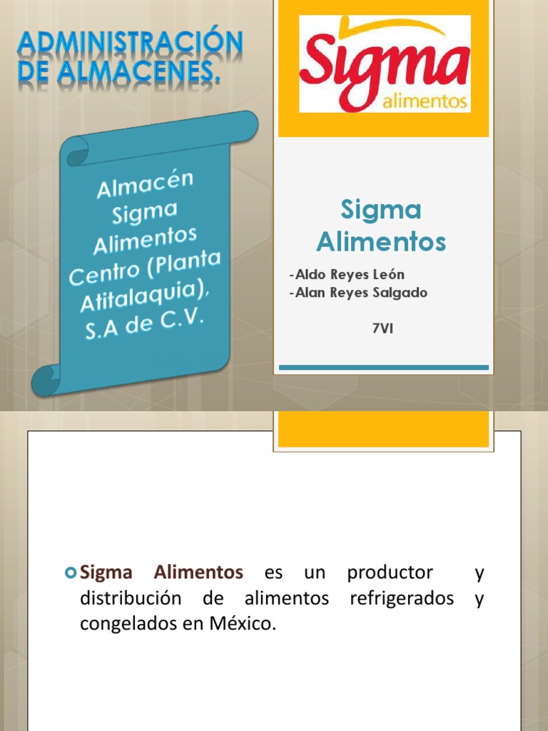 Sigma Alimentos Ejemplo | PDF | Distribución (comercial) | Productos ...