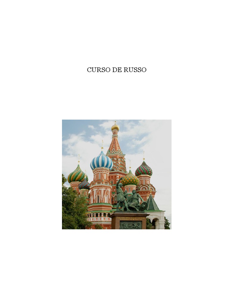 Curso de Alfabeto Russo em PDF | PDF | Parentesco | Palavra