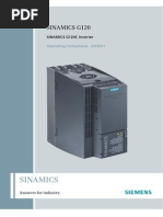 Siemens g120c Operator Manual | PDF | Electrical Connector | Power Inverter