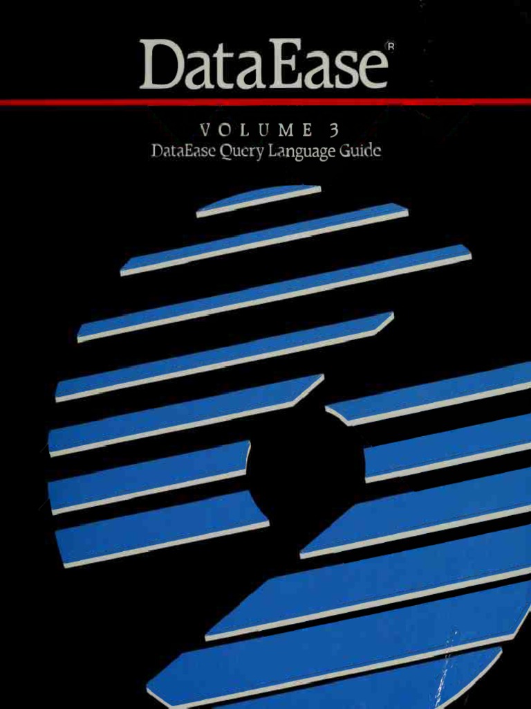 DataEase Reference Manual | PDF | Menu (Computing) | Databases