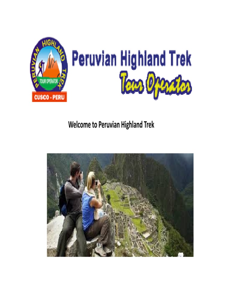 Welcome To Peruvian Highland Trek | PDF