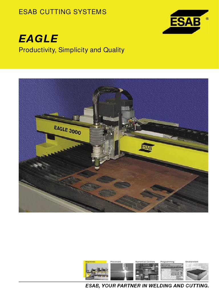 Instalatie Taiere Automatizata - CNC - Plasma ESAB EAGLE (En) | PDF ...