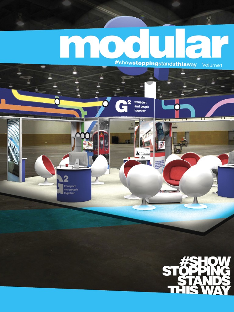 Modular Exhibition Stands 9m2 Solutions | PDF | Computer Monitor | Chair