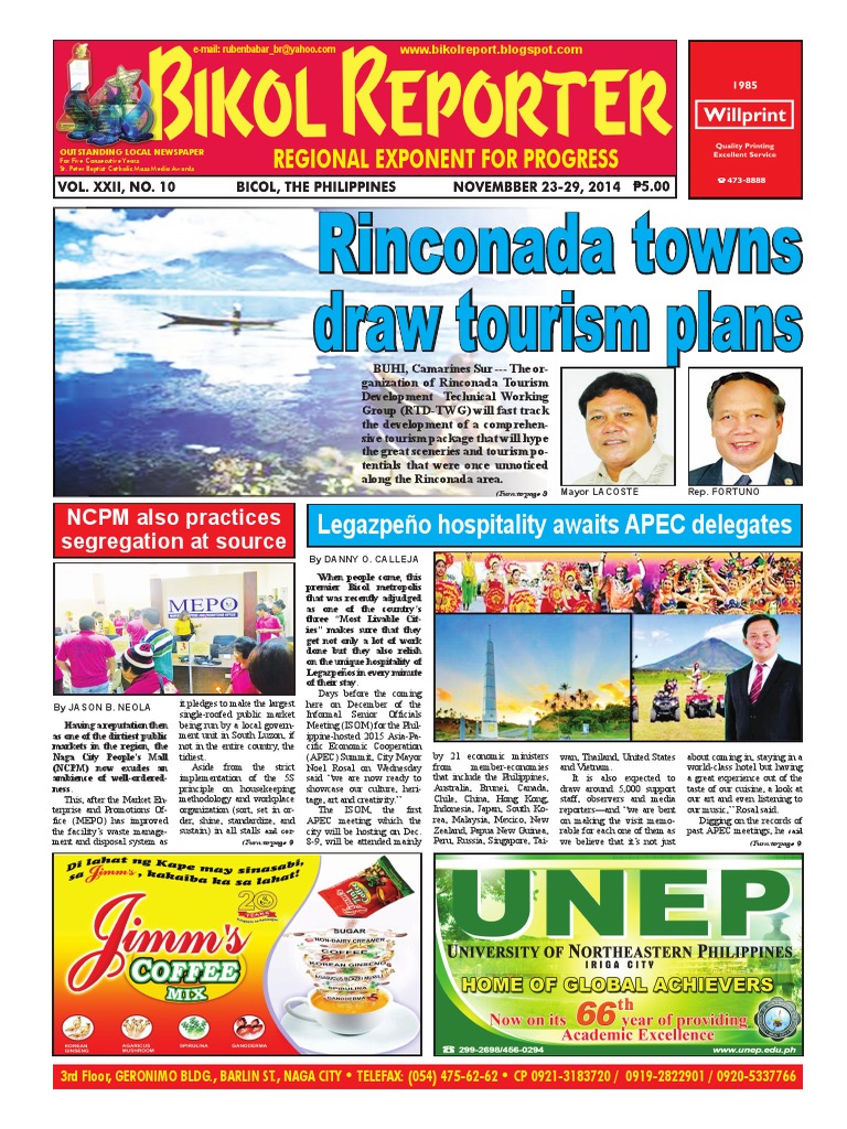 Bikol Reporter November 23 - 29 Issue | PDF | Pope Francis | Religion ...