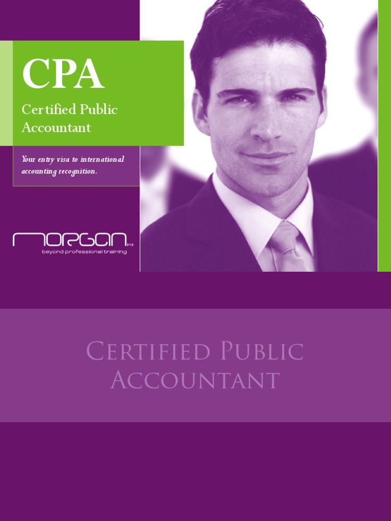 Cpa Brochure CA | PDF | Certified Public Accountant | Uniform Certified Public Accountant ...