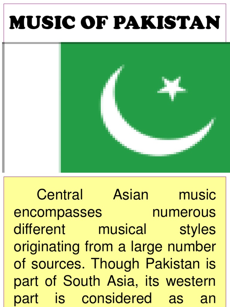 Music of Pakistan | PDF | Performing Arts | Entertainment