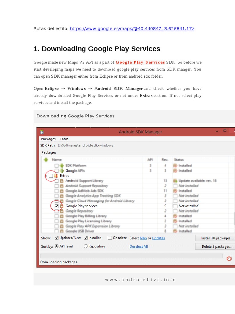 Rutas Del Estilo PDF | PDF | Eclipse (Software) | Android (Operating System)