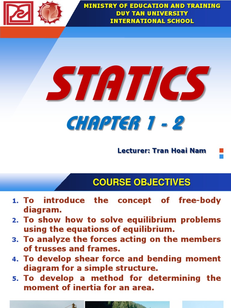 Statics - Chapter 1-2 | PDF | Euclidean Vector | Newton's Laws Of Motion