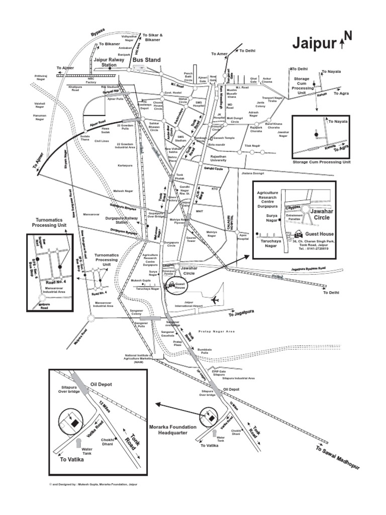 Jaipur Map | PDF