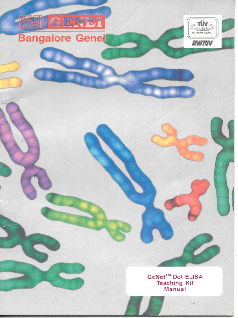 GeNei Dot ELISA Teaching Kit Manual | PDF