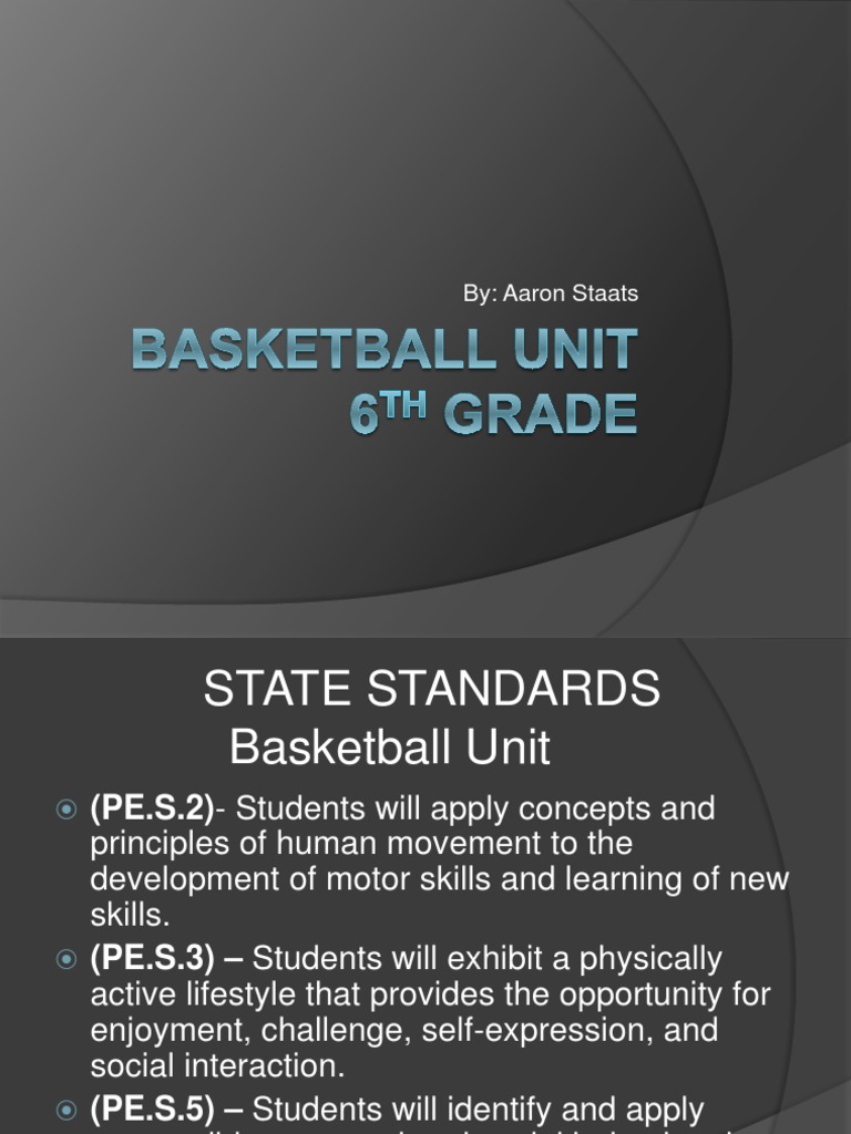 Basketball Unit Lesson Plans | PDF | Educational Assessment ...