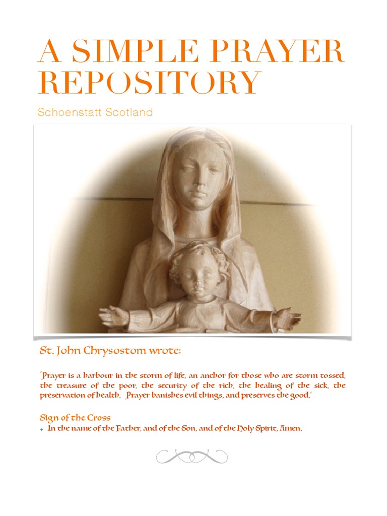 Simple Catholic Prayer Book PDF | PDF | Religion & Spirituality