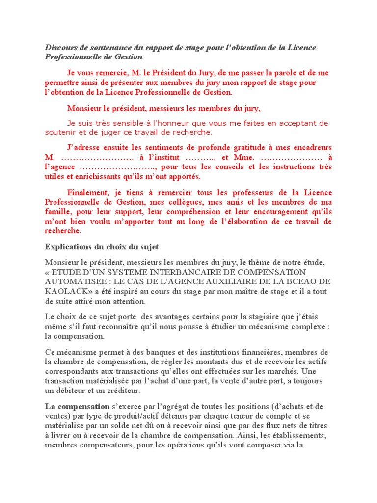 Exemple de Soutenance | PDF