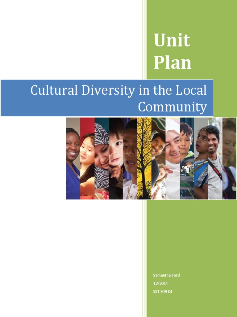 SST 309 Unit Plan Final | PDF | Cultural Diversity | Educational Assessment