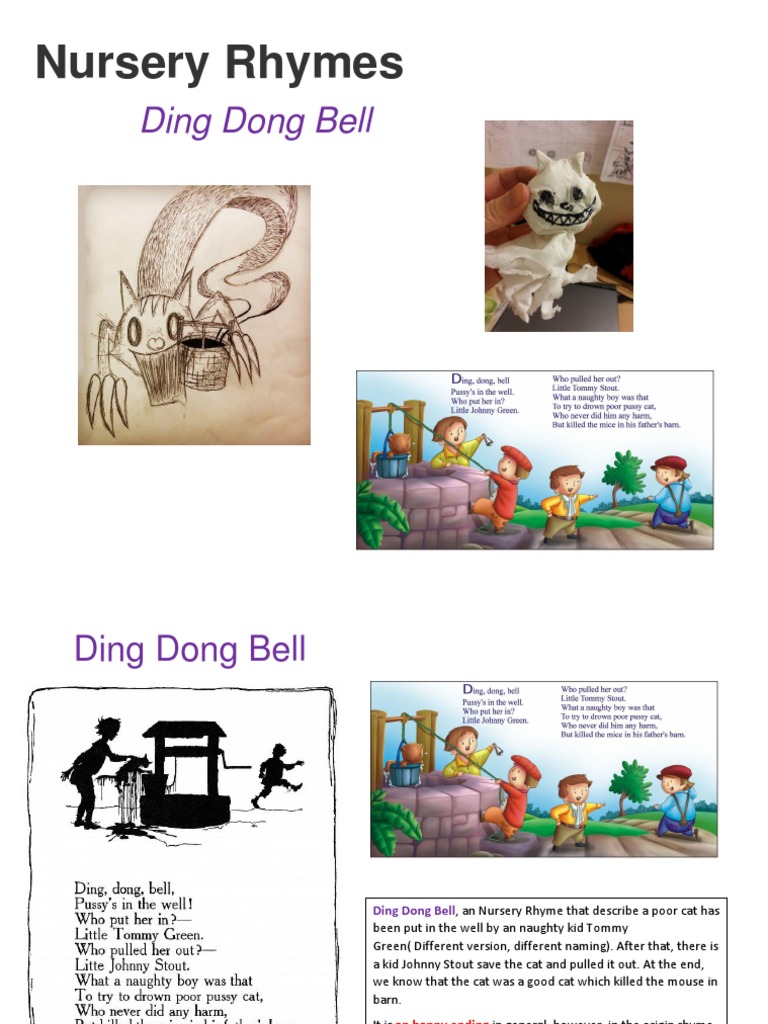 Ding Dong Bell: Nursery Rhyme & Horror Storyboards | PDF
