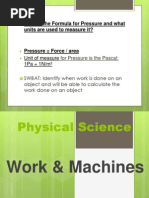 Simple Machines Worksheet&Test | PDF