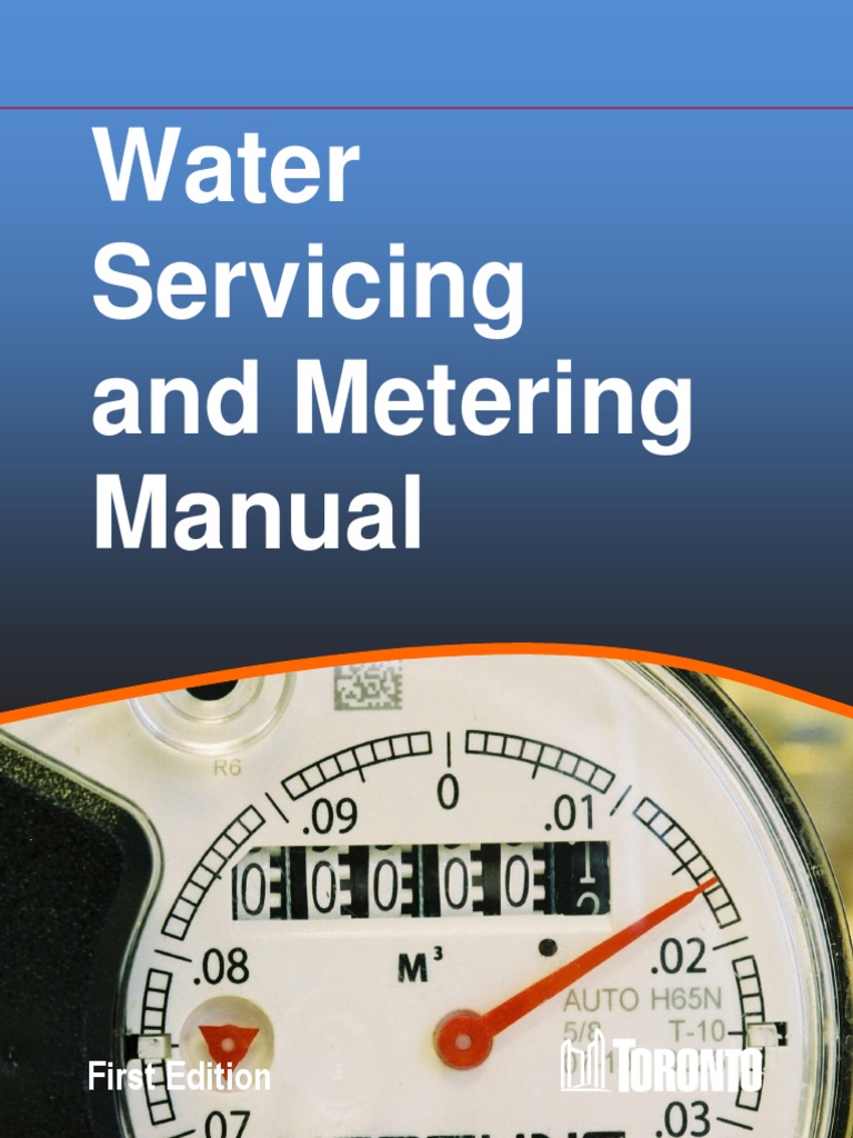 Water Meter Manual Binder April 16 2012 PDF | PDF | Plumbing | Flow ...