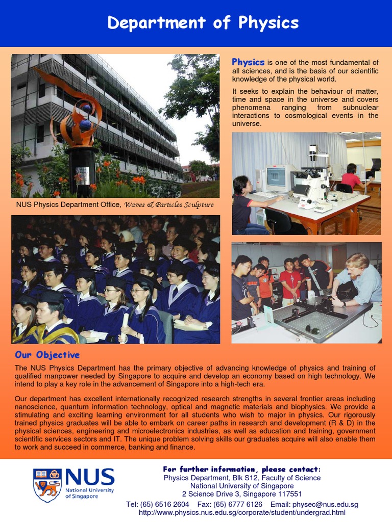 Physics Brochure | Download Free PDF | Physics | Quantum Mechanics