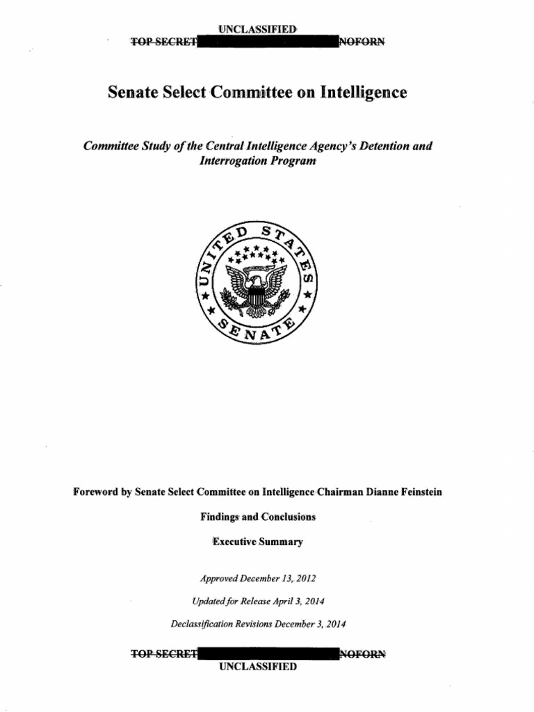 CIA Report | PDF | Enhanced Interrogation Techniques | Interrogation