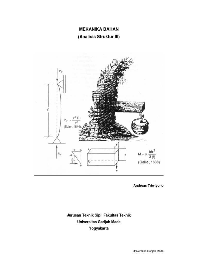Mekanika Bahan | PDF | Metode & Bahan Ajar | Sains & Matematika