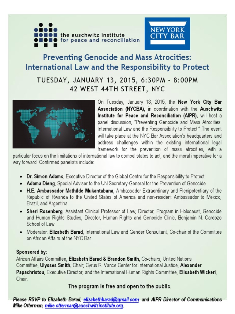 Preventing Genocide: Legal Frameworks Discussion | PDF