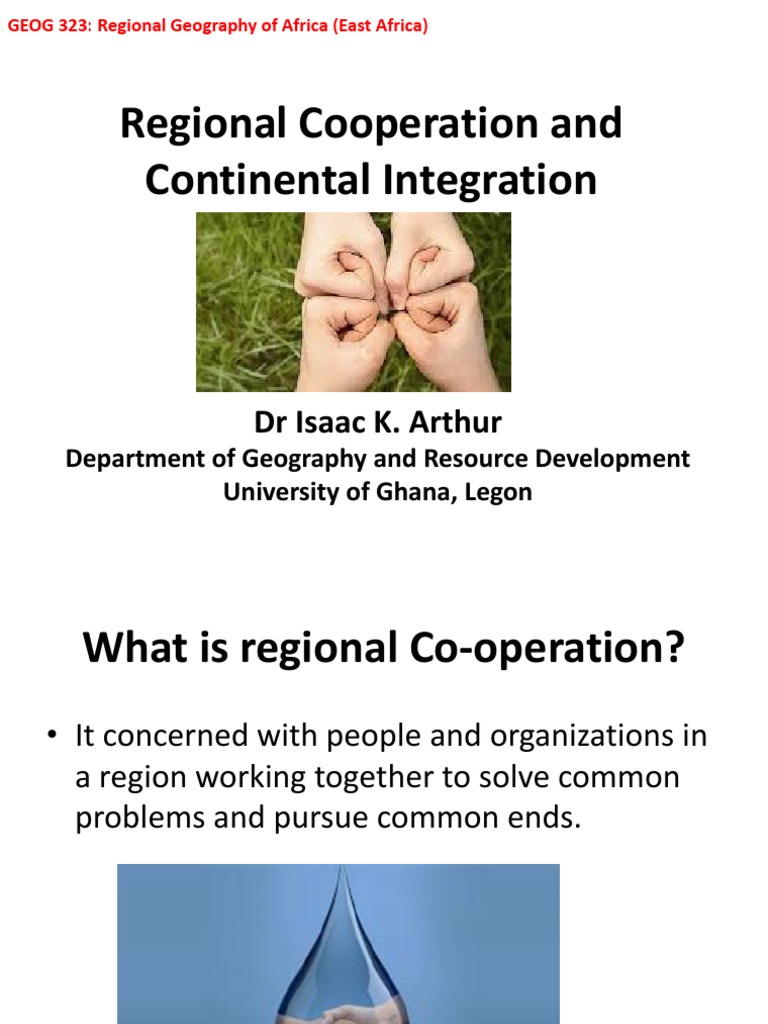 Regional Cooperation in East Africa | PDF