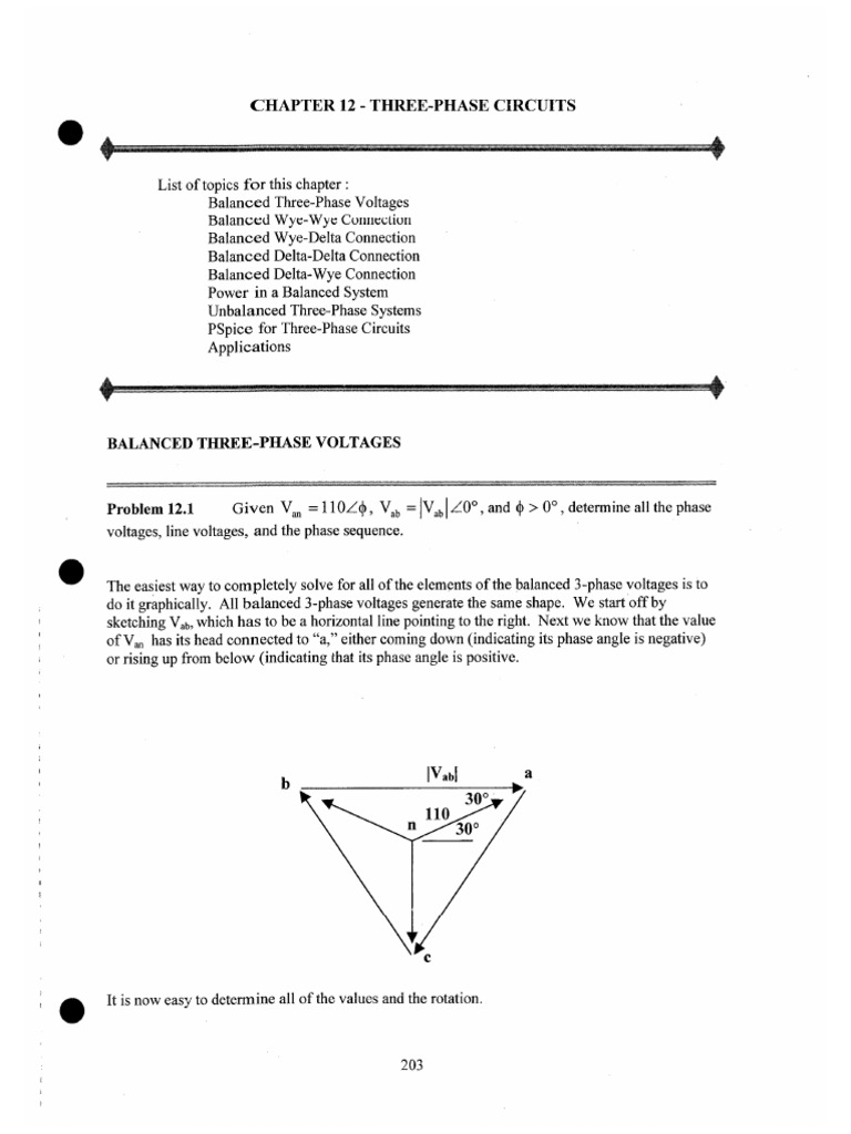 Three Phase Power Circuits | PDF
