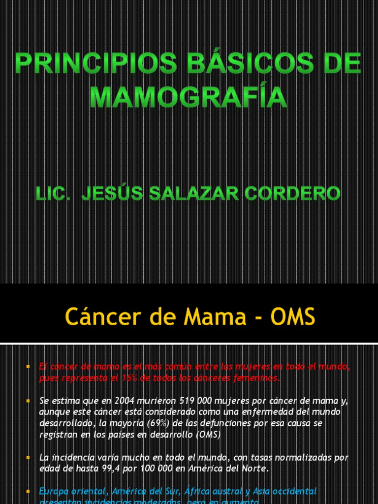 MANOGRAFIA | PDF | Cáncer de mama | Mamografía