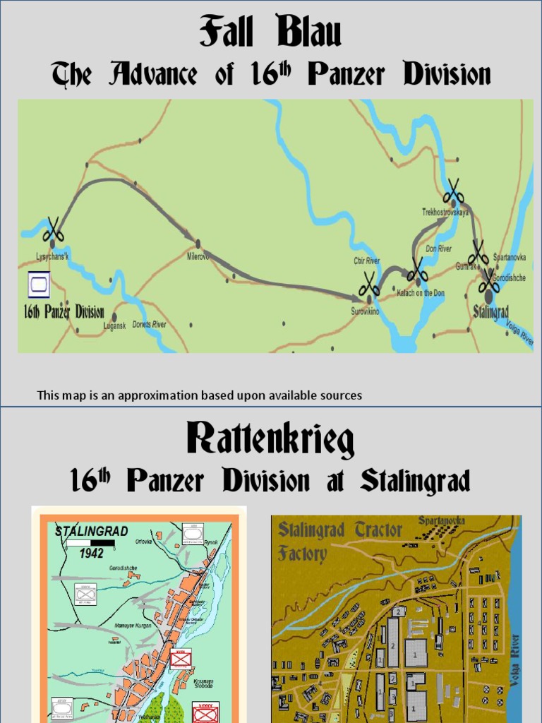 Stalingrad 16th Panzer Maps | PDF