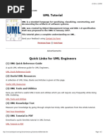 A Brief Guide On UML Modeling With StarUML | PDF | Use Case | Unified Modeling Language