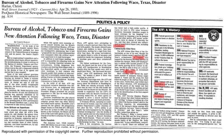 Wall Street Journal (1923 - Current File) Apr 26, 1993 | PDF | History