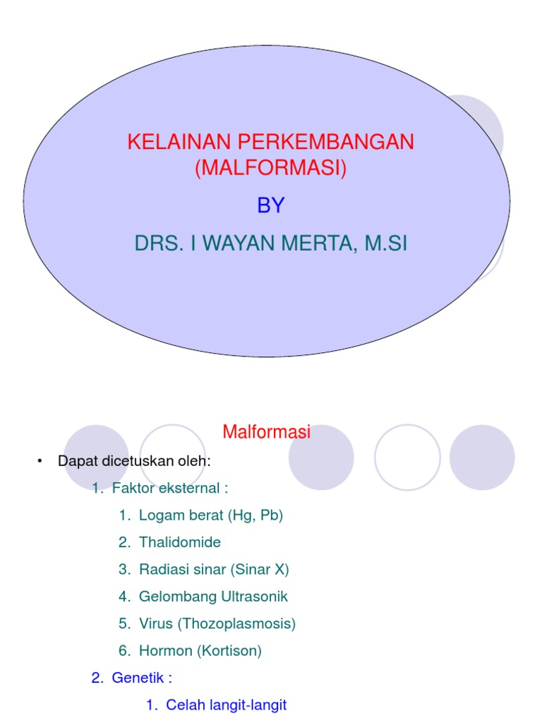 MALFORMASI | PDF