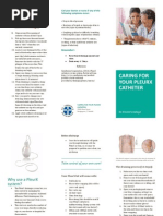 Doxycycline Pleurodesis Procedure Guide | PDF | Syringe | Analgesic