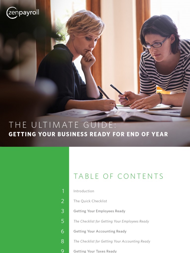 EOY Checklists | PDF | Employee Benefits | Payroll