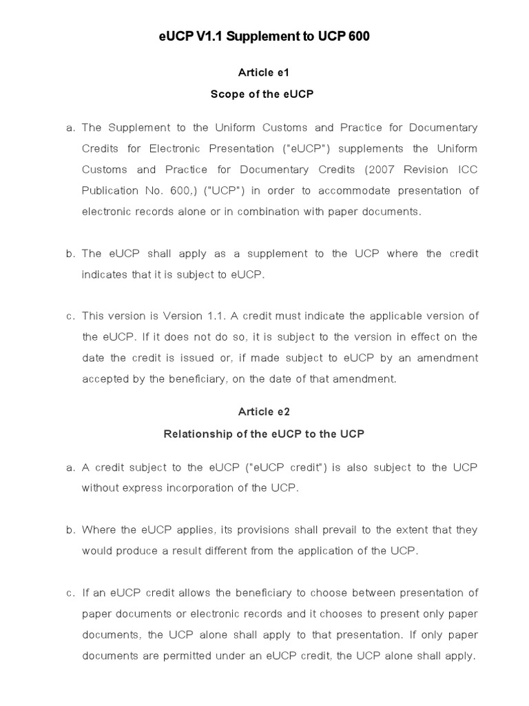E UCP | PDF | File Format | Authentication