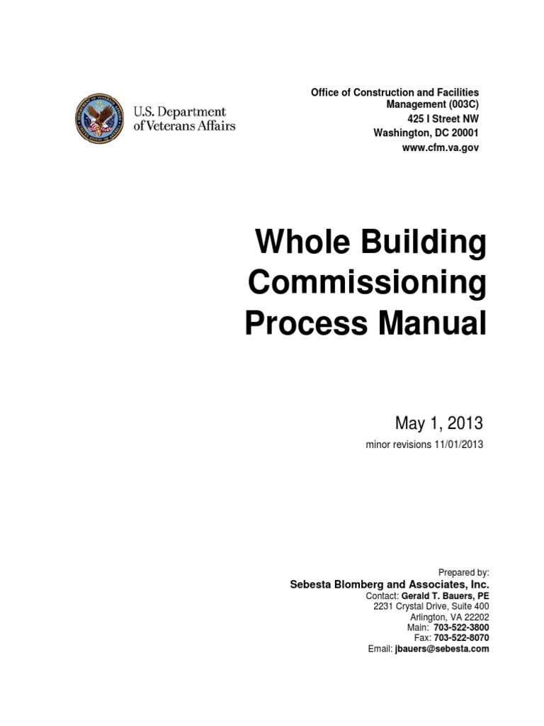 Whole Building Commissioning Process Manual | PDF | Hvac | Green Building