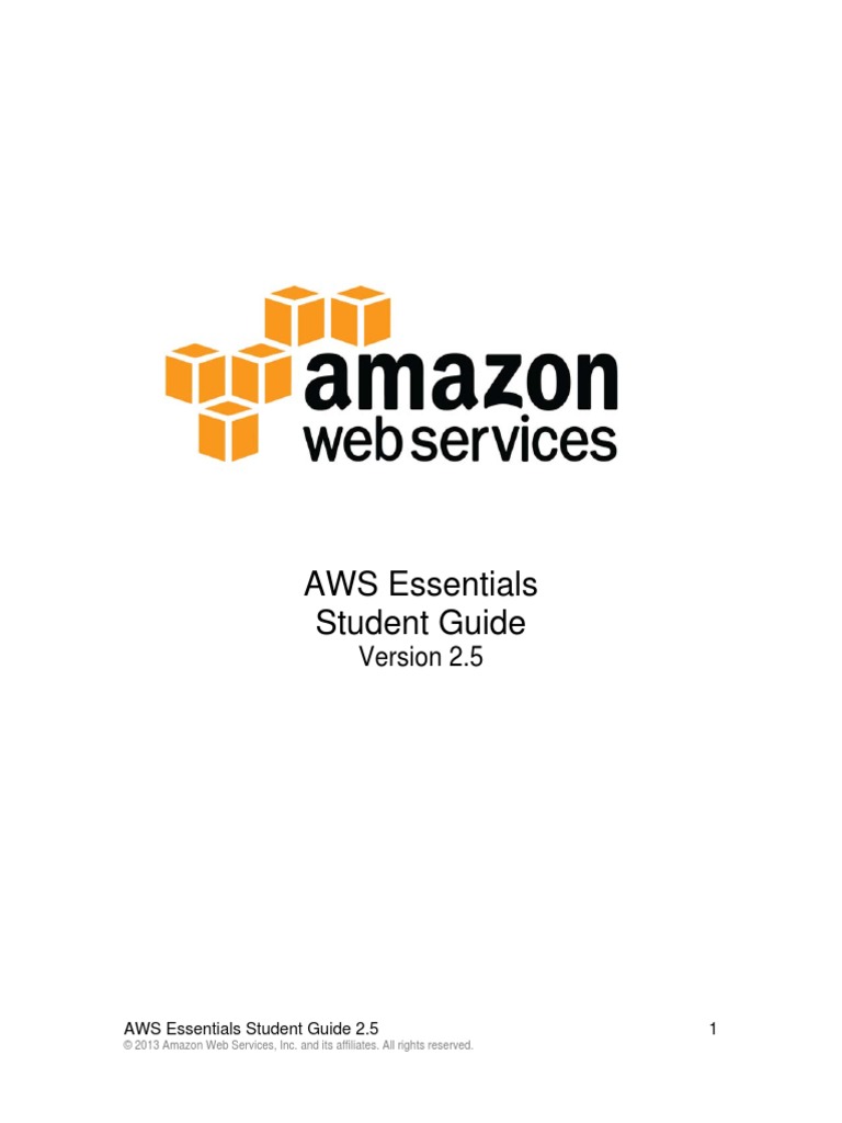 Architecting On AWS 2.5 Student Guide | PDF | Amazon Web Services ...