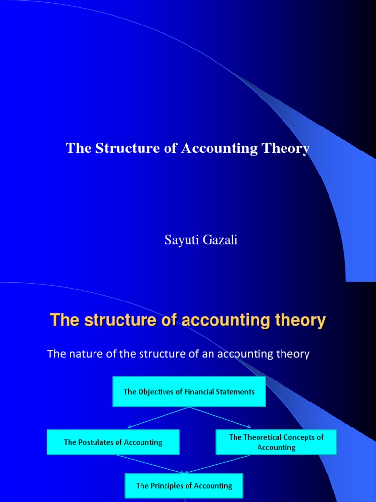 The Structure of Accounting Theory | PDF | Business | Finance & Money ...