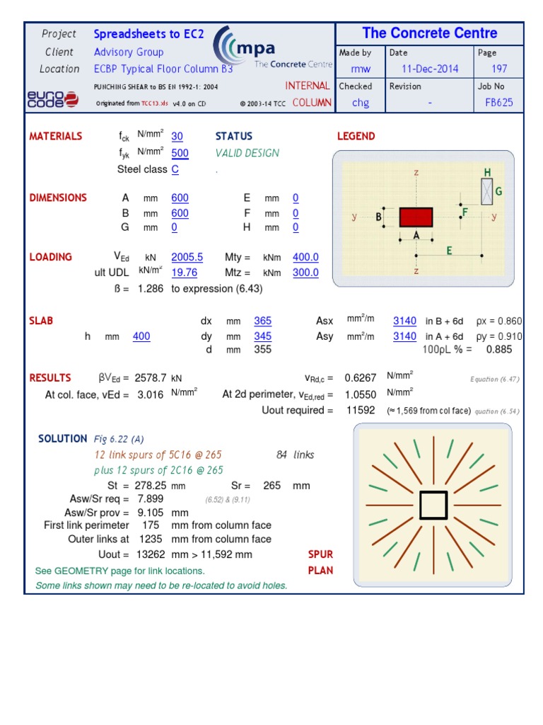 TCC13 Slab Punching | PDF | Computing | Computing And Information ...
