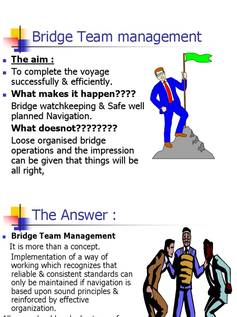Bridge Team Management | PDF | Tide | Navigation