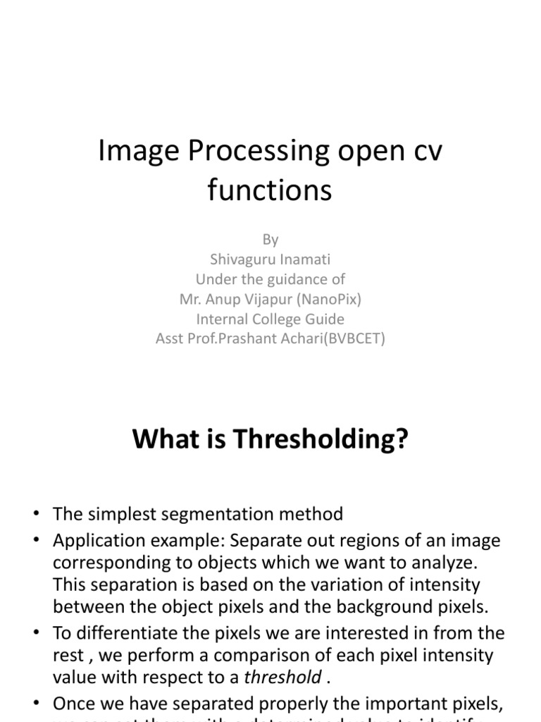Image Processing Verilog | PDF | Algorithms | Computer Vision