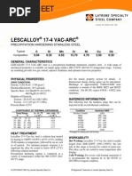 SST 17-4 PH Data Sheet | PDF